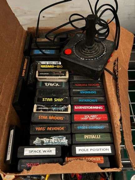 Atari Controller And Games Prime Time Auctions Inc