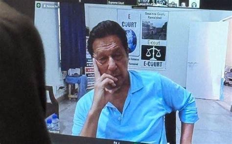 Virtual Imran Khan Overshadows All Else In Supreme Court