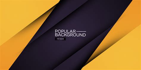 Abstract Orange And Black Triangle On Dark Color Geometric Design Modern Overlap Papercut