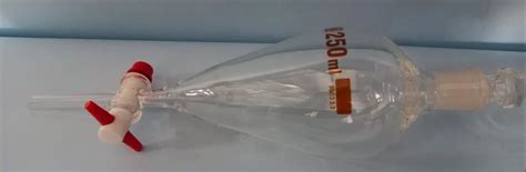 250ml Borosilicate Glass Separating Funnel For Chemical Laboratory 2