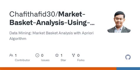 Github Chafithafid30 Market Basket Analysis Using Apriori Algorithm