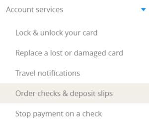 How To Reorder Chase Checks