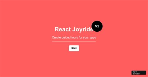 React Joyride Test Forked Codesandbox
