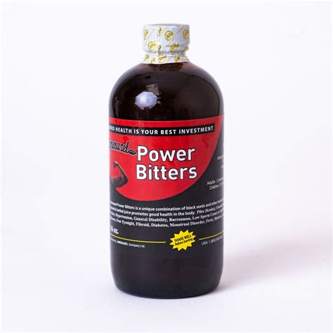 Amenazel Power Bitters 16oz Natural Herbal Remedy For Colon Cleansing