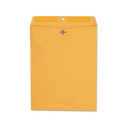 9 X 12 Brown Kraft Clasp Envelope Panda Paper Roll