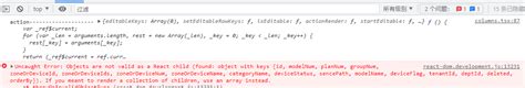 问题 question ant pro的EditableProTable报错Objects are not valid as a React child Issue