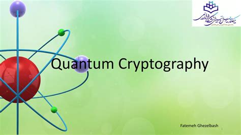Quantum Cryptography Qkd Ppt