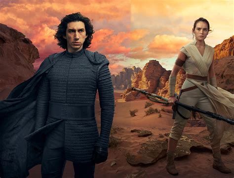 4000x3040 Resolution Kylo Ren And Rey In Star Wars The Rise Of