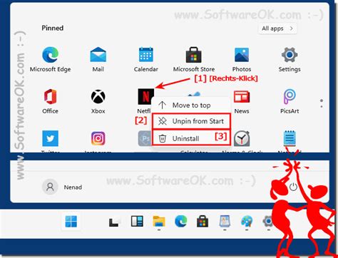 Remove Or Uninstall Unnecessary Apps From Windows 11 Start