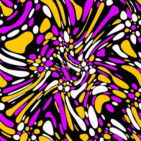 Abstract And Contemporary Digital Art Waves Pattern Design Stock