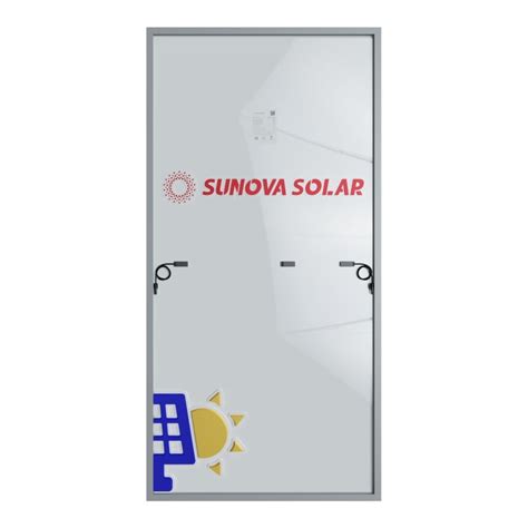Panel Solar 550 Watts Sunova Solar Mono Perc Half Cells Solartex Chile