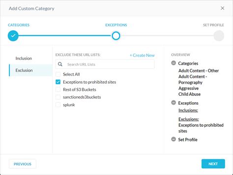 Create Custom Categories Netskope Knowledge Portal