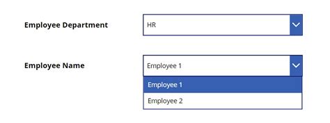 make cascading dropdowns in powerapps evolvous