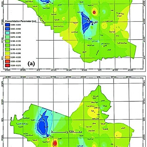 Compression Index And Selling Index Digital Map Download Scientific Diagram