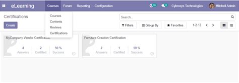 Certifications Odoo Community Edition Book ELearning