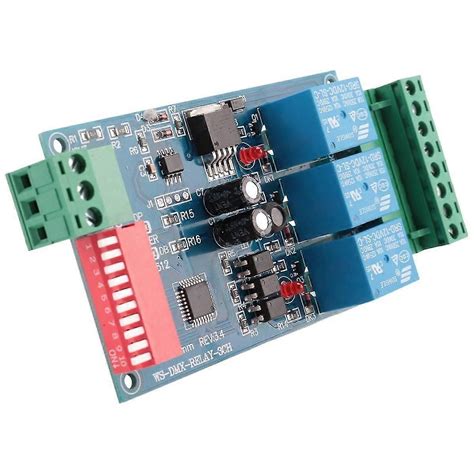 3ch Dmx 512 Relay Output Led Dmx512 Controller Board Led Dmx512