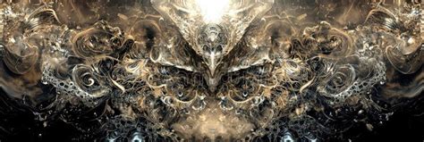 Abstract Digital Art With Swirling Shapes And Glowing Light Stock Illustration Illustration Of