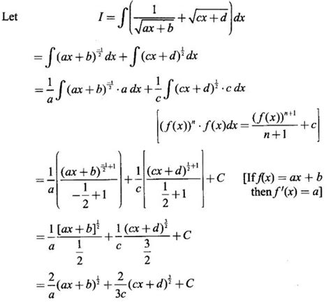 Indefinite Integral Worked Examples Exercise With Answers Integral Calculus