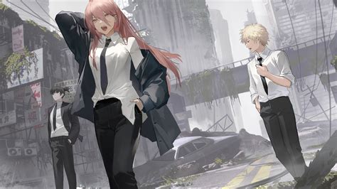 Power Denji Aki Hayakawa K J Wallpaper Pc Desktop