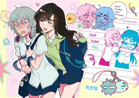 Fem Ivantill Ivantill Genderbend Female Till Alien Stage Fanart