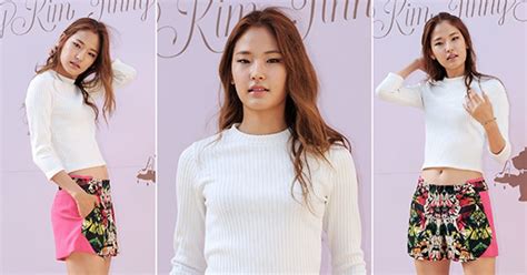 황현주 흠잡을 데 없는 황금 비율 모델 포스