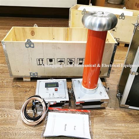 AC DC High Voltage Meter Capacitive Voltage Divider Electrostatic Voltmeter Voltage Tester And