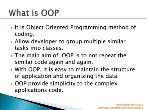 Ppt Object Oreinted Php Oops Powerpoint Presentation Free Download Id7835383