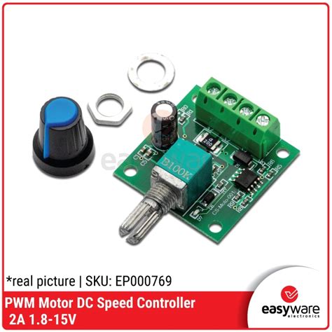 Jual PWM DC Motor Speed Regulator 1 8V 3V 5V 6V 12V 2A Module Shopee Indonesia