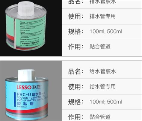 【店铺订单满200元起送】pvc胶水500ml 排水专用 融创集采商城