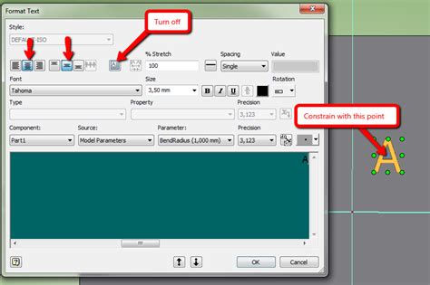 solved aligning text autodesk community