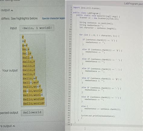 answered output a differs see highlights below … bartleby