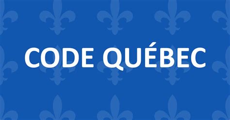 Code Québec Découvrez Le Peuple Québécois