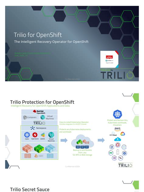 Trilio For Openshift Rh 1jun2024 4 Pdf