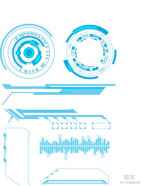 Png免抠科技线条元素下载【id1155624109】undefined
