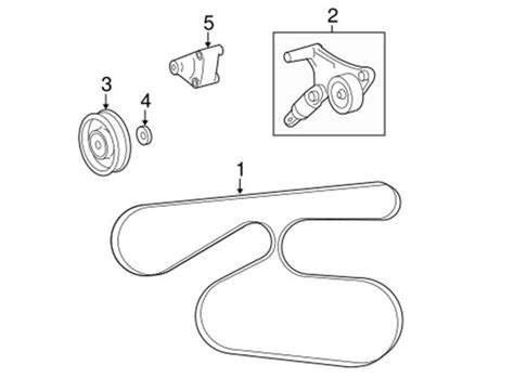 2009 Toyota Matrix Serpentine Belt Diagram