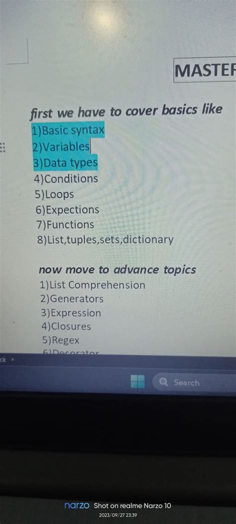 Python Firstday Learning Day1 Geetanshu Dev Meshram