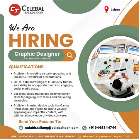 Sulabh Tailang On Linkedin Graphicdesigner Creativedesigner Hiring Jaipurjobs
