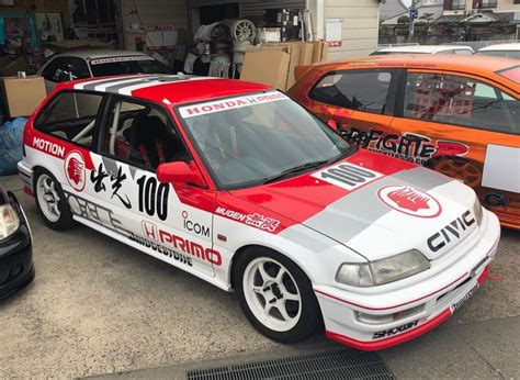 Honda Civic Hatchback Honda Civic Ef9 Group A Honda Prelude Livery