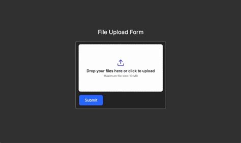 File Upload Documentation