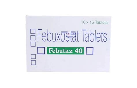 Top Wholesale Exporter Of Zurig 40 Mg Febuxostat Tablets