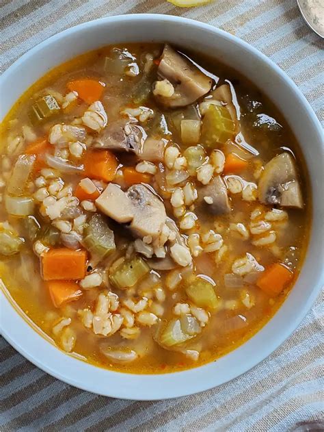 Vegan Mushroom Barley Soup Must Try Recipes