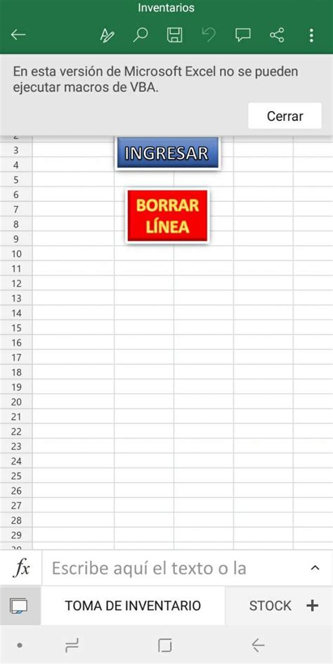 Aplicación Para Poder Correr Macros En Android Excel General Comunidad De Excelers De