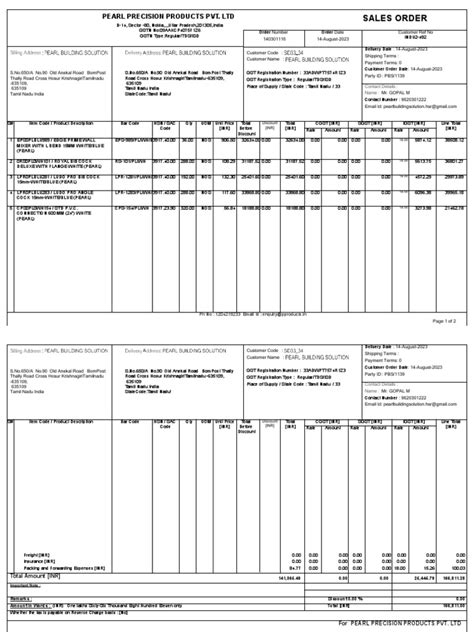 sales order pdf