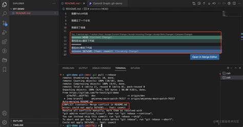 gitlab上手指南（六）｜如何利用vscode工具快速的解决代码冲突相信很多用git的程序员对于git冲突都很恐惧。当 掘金