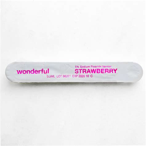 Bubblegum Fluoride Varnish Wonderful Dental
