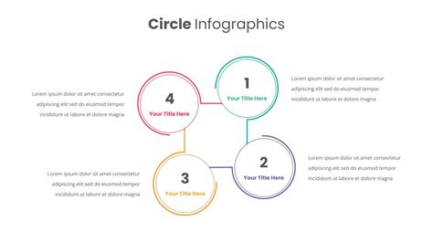 Creative Circle Infographic Slide Template Slidekit