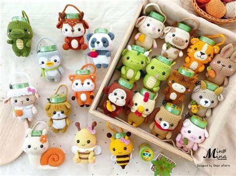 ตุ๊กตาเคสยาดมหงส์ไทย Hand Made งานฝีมือโครเชท์ Thaipick