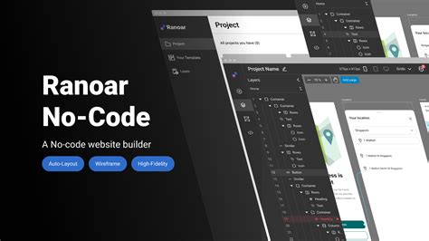 Ranoar Nocode Platform Figma