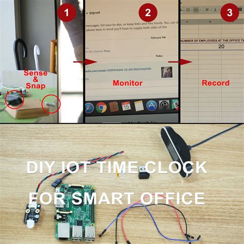 Diy Iot Time Clock For Smart Office 7 Steps With Pictures
