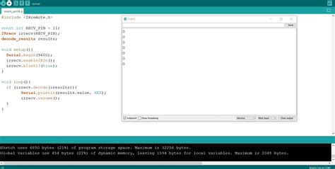 IR Receiver Reading From Remote Control Sensors Arduino Forum